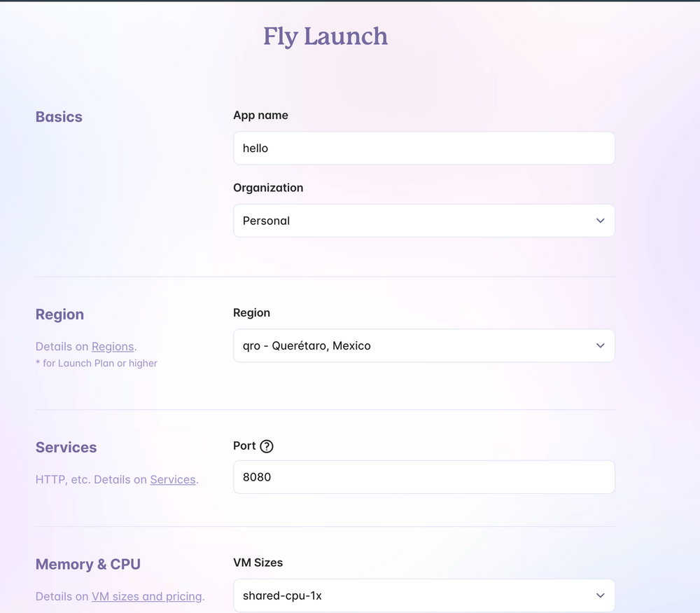 Despliegue continuo con Fly.io y GitHub Actions